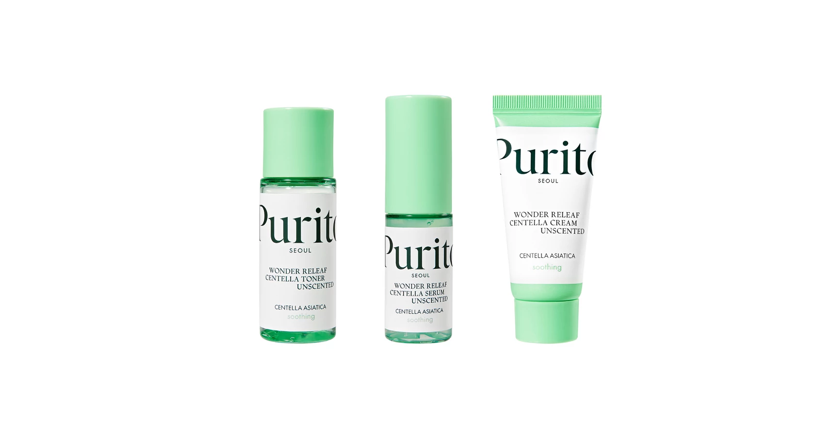 Purito Wonder Releaf Centella Mini Kit Unscented